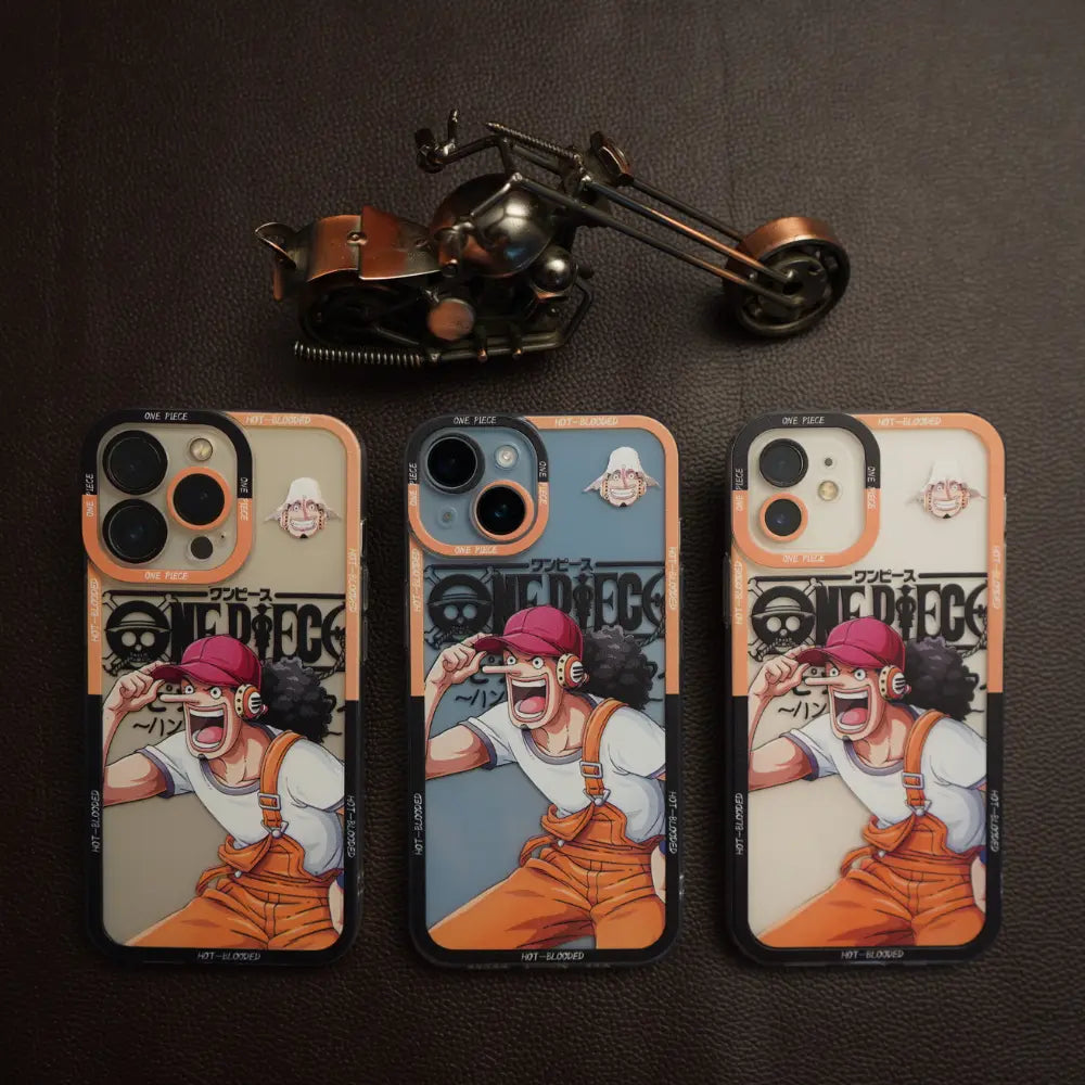 One Piece iPhone Case featuring Usopp | Flexible Soft TPU Material ...